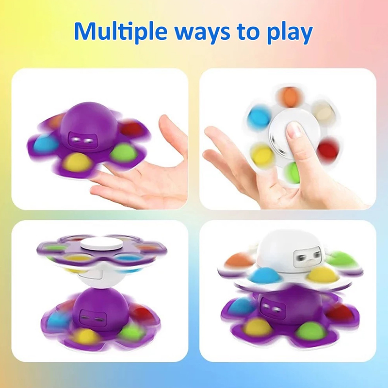 Flip Face-changing Octopus Squid Game Pop It Fidget Octopus Silicone ...