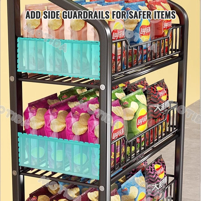 Supermarket Shelves Metal Snack Shelves Display Rack Store Shelf Stand ...