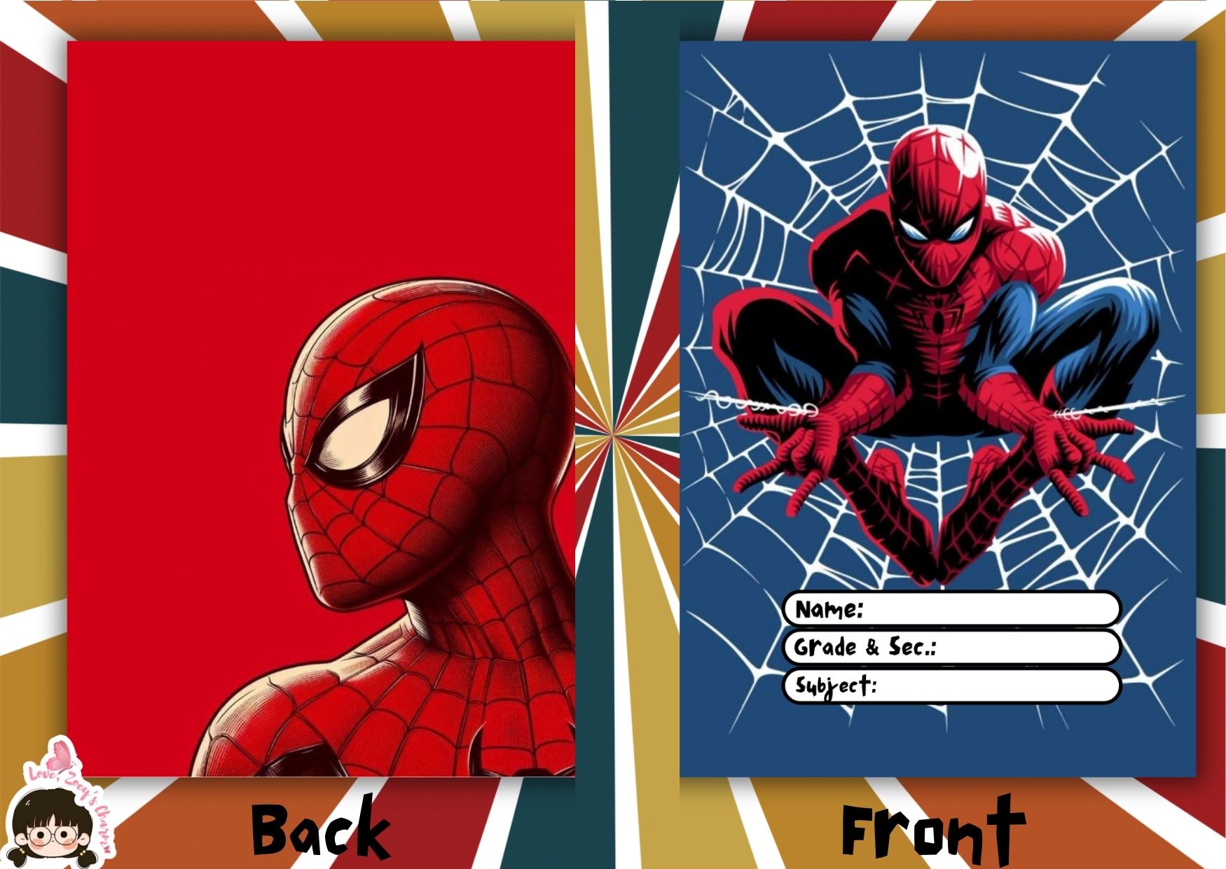 SPIDERMAN NOTEBOOK WRITING COMPOSITION A5 STAPLED | Shopee Philippines