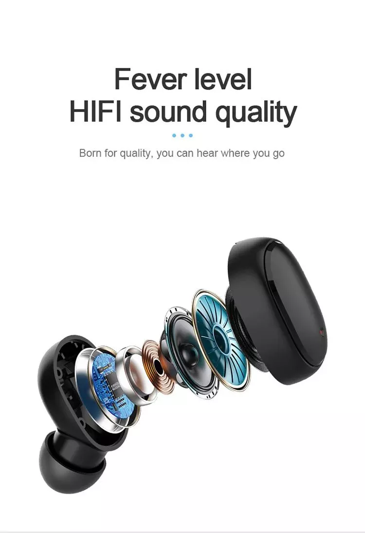 Original A6S TWS Headset Wireless Earphones Bluetooth Headphones Sport ...