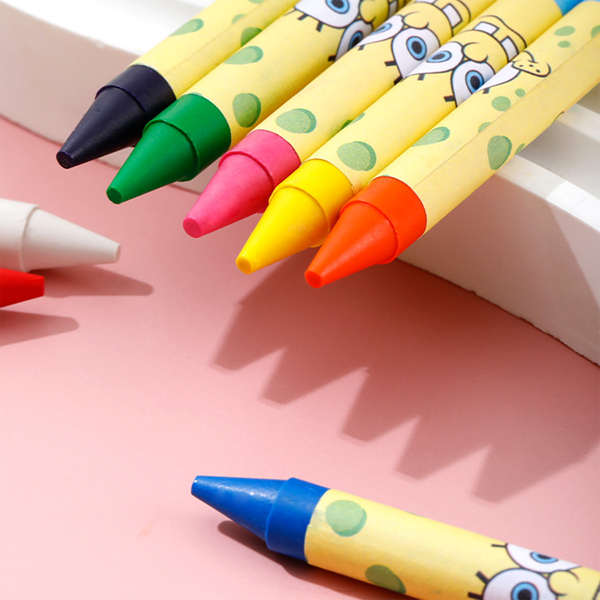 Deli C219-24 Spongebob Wax Crayon 24 Colors | Shopee Philippines