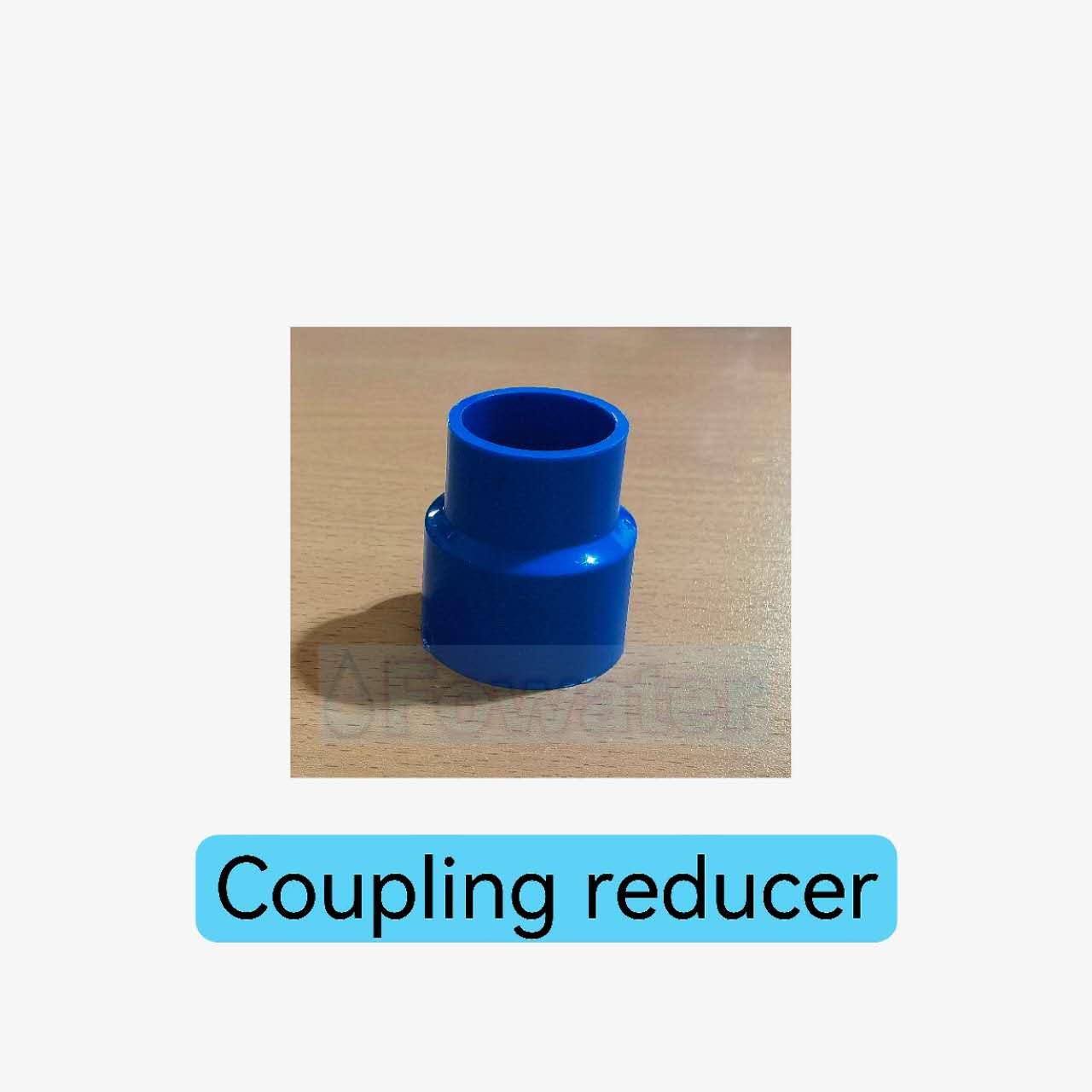PVC Blue/Gray Thick Fittings Coupling/Elbow/Tee Reducer (3/4"x1", 1/2 ...