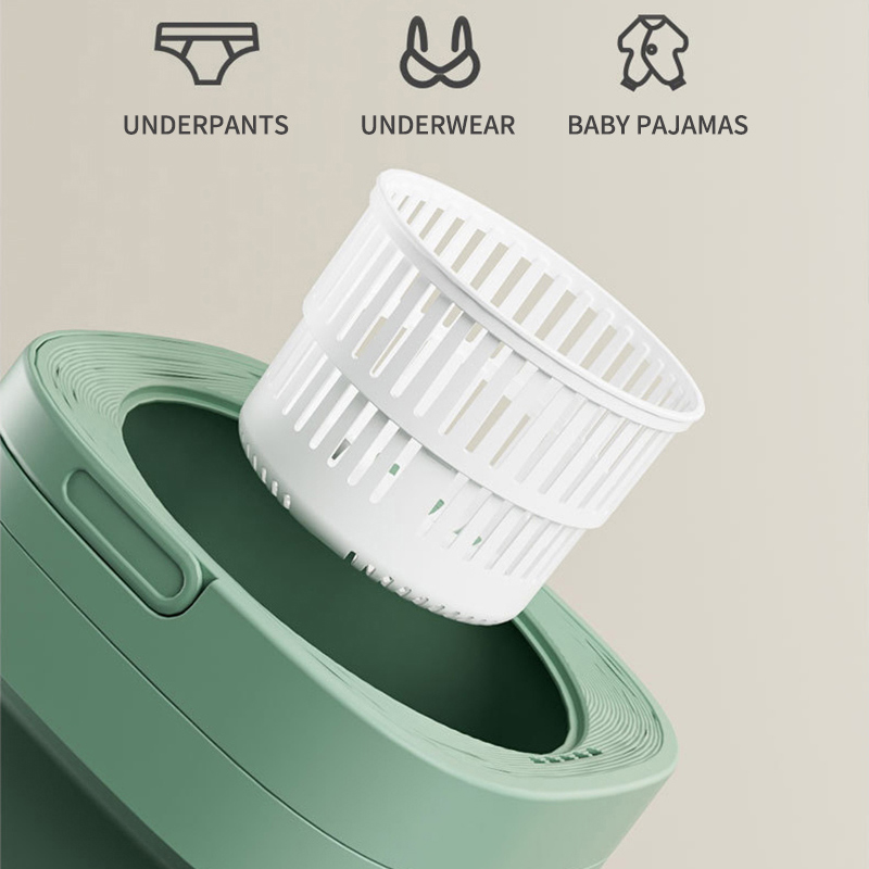 15L mini automatic folding washing machine two in one portable ...