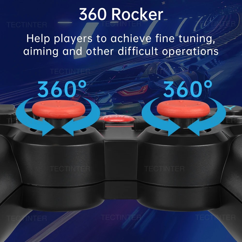 Bluetooth Controller Gamepad, Kacool Wireless Controller For Android ...