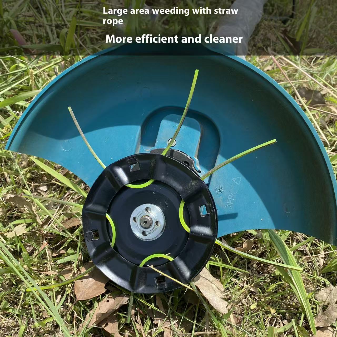 168V Grass Cutter Rechargeable Heavy Duty Cordless Lawn Mower Electric ...