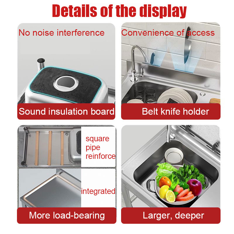 【COD】Lababo Stainless Complete Set Single Tank Wash basin Stainless ...