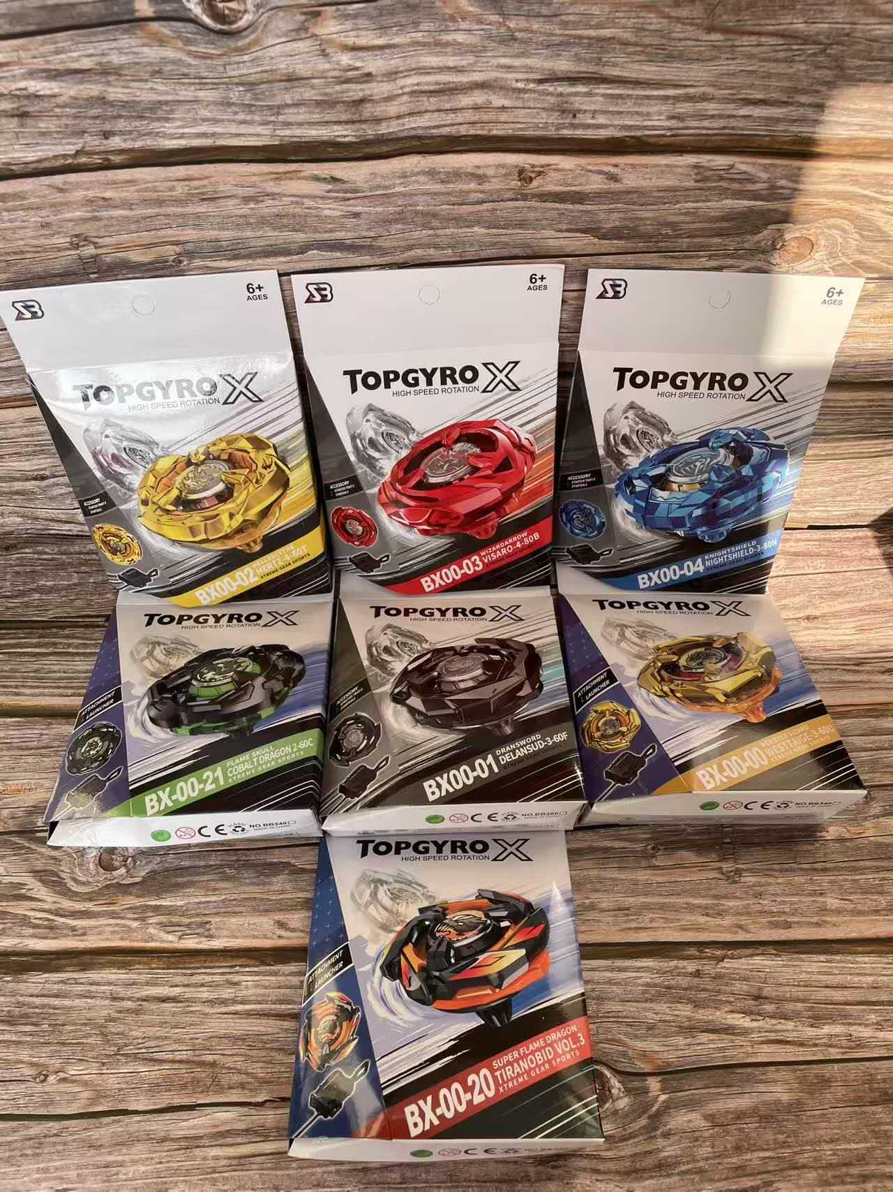 JTO Topgyro X bey- blade spinning tops string launcher handle | Shopee Philippines