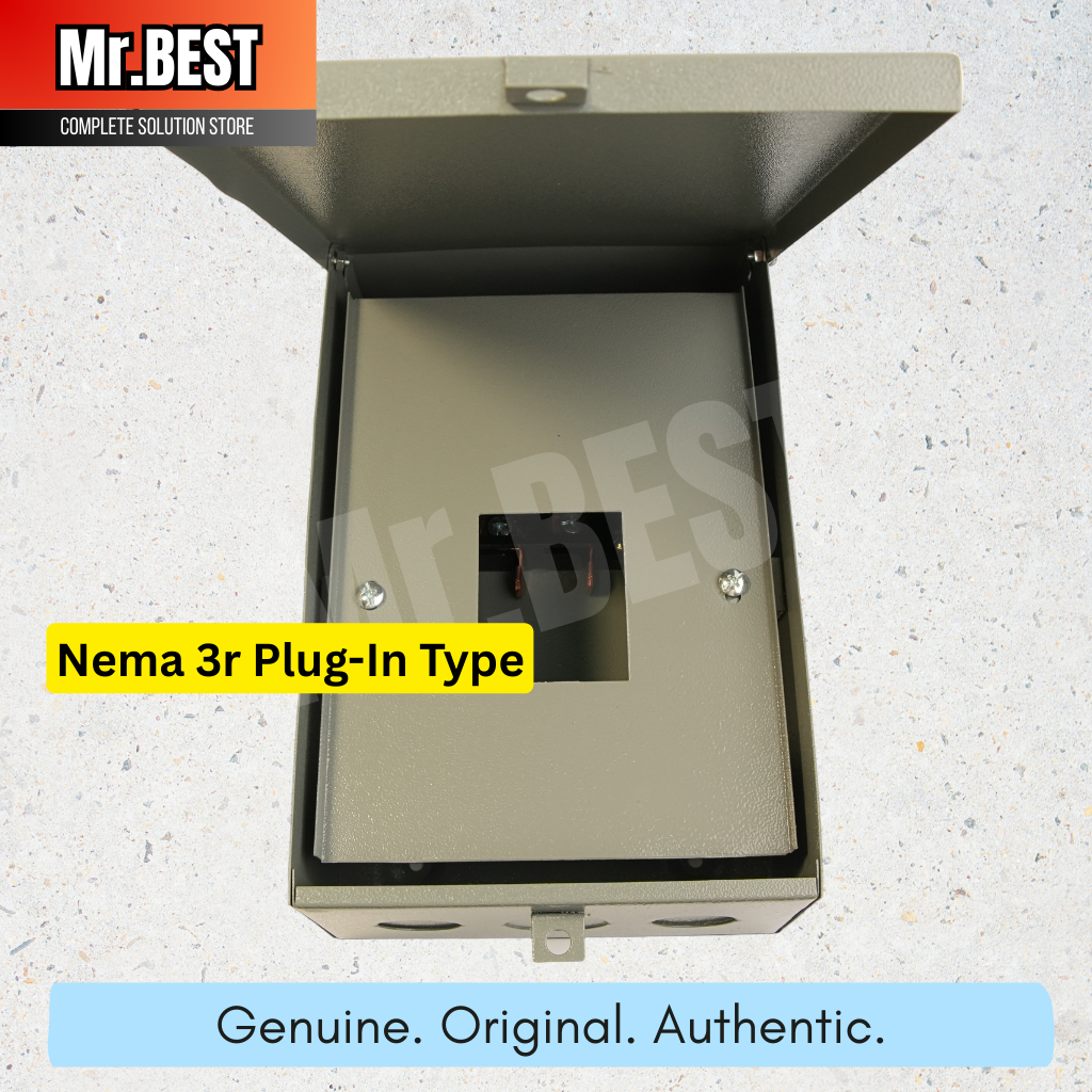 America NEMA 3R Plug-In Type Enclosure 2pole – Outdoor Weatherproof ...