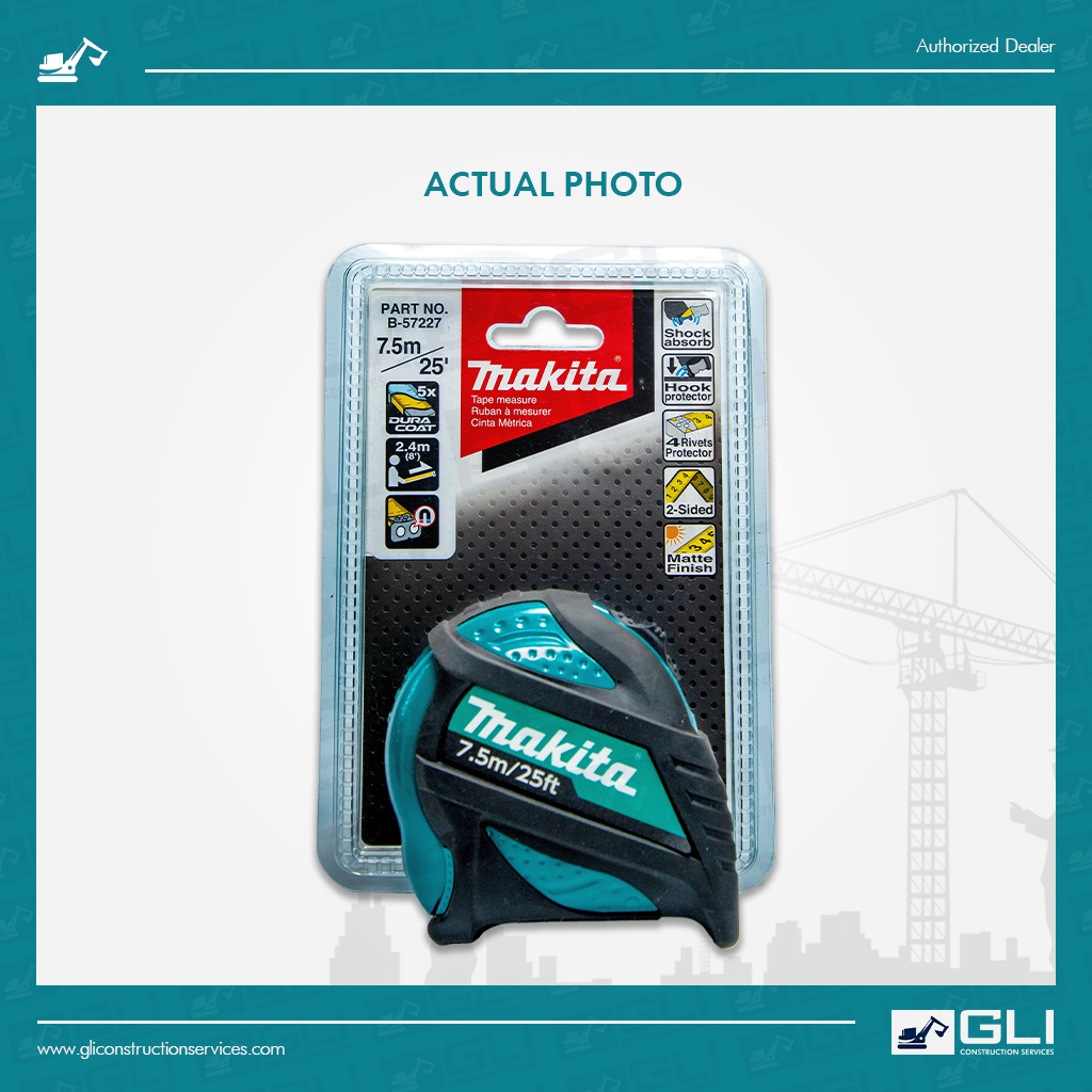 GLI - MAKITA B-57227 7.5m x 25mm Magnetic Tape Measure | Shopee Philippines