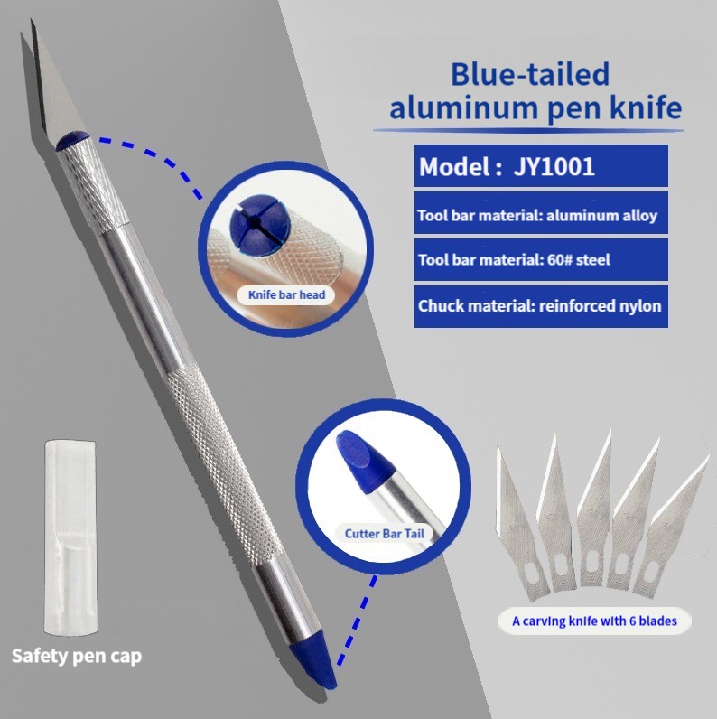 HS Metal Carving Knife Hand-made Rubber Stamp Film Cutter Carve Chisel ...