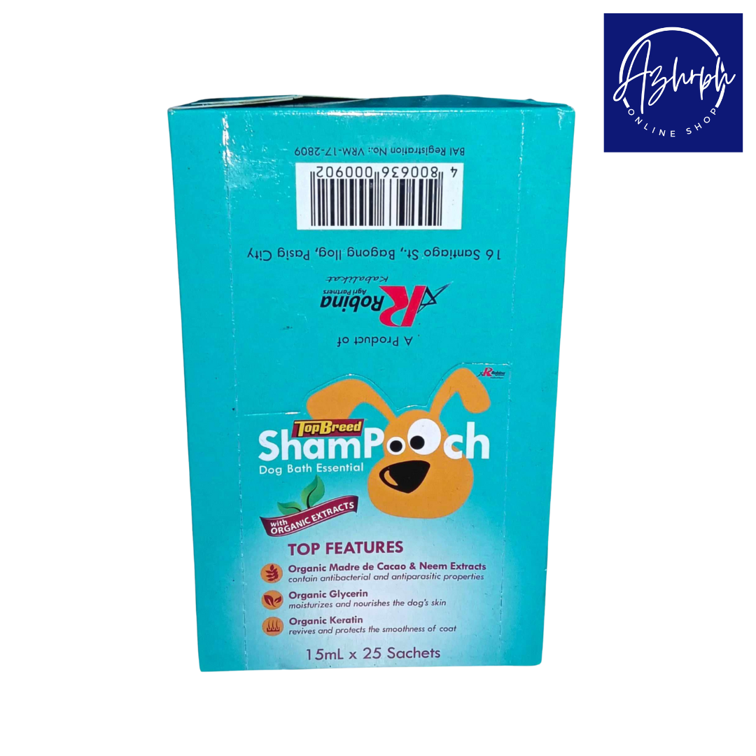 TopBreed ShamPooch Dog Bath Essential "sold per box" (25 sachets ...