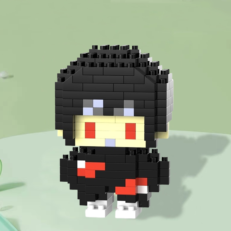 【DUZ】Naruto Building Blocks Anime Characters Cute Kid's Toys Kakashi ...