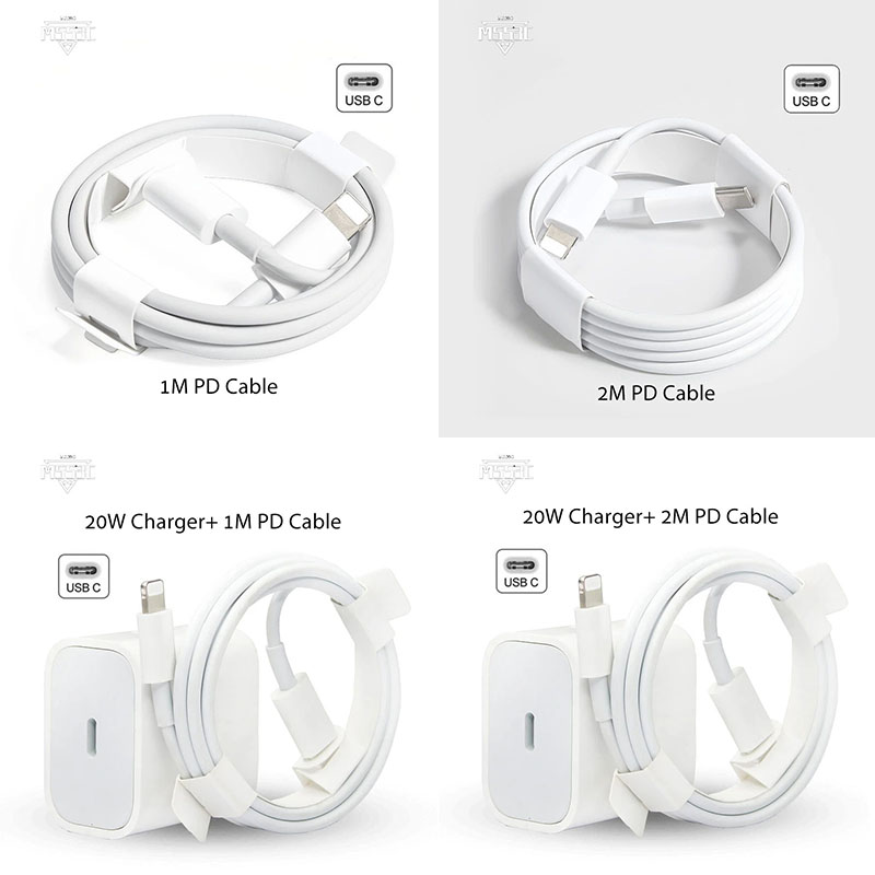 PD 20W fast ios Charger kit usb type c cable for TYPE-C TO iP 6G 7G 8G ...
