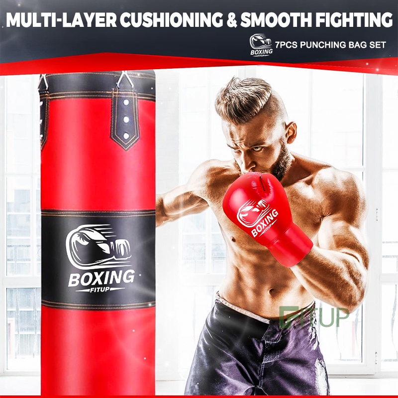 SPBT Boxing Sandbag Punching Bag Heavy Duty Training MMA Karate ...