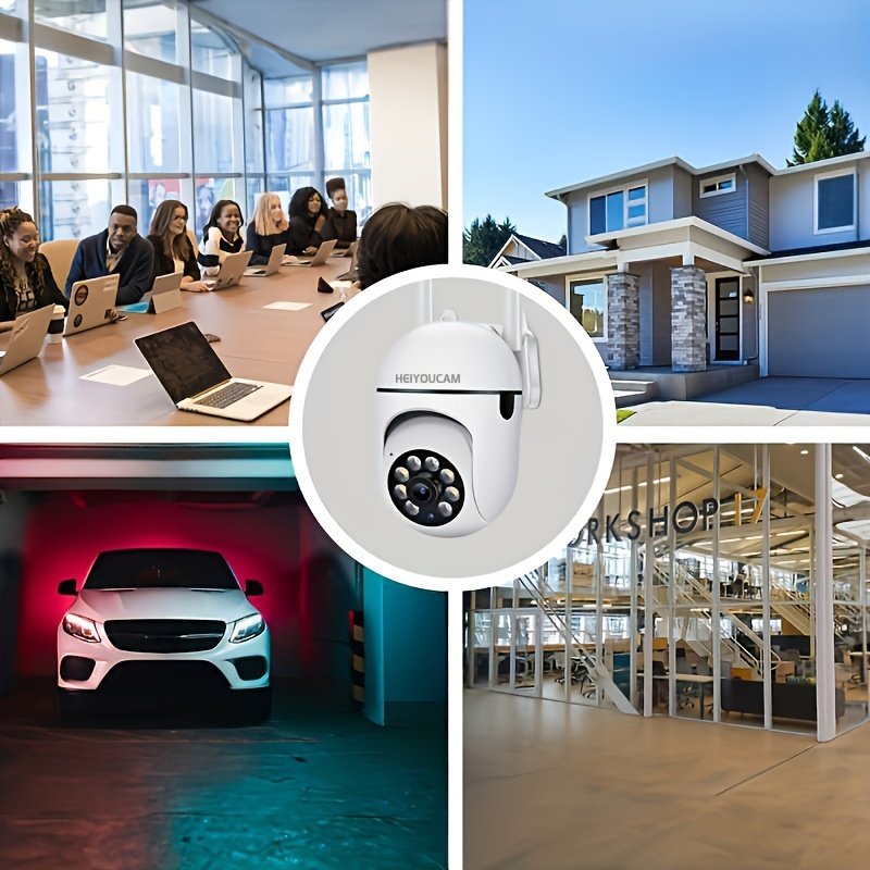 [NEW ARRIVAL] HEIYOUCAM 1080P Outdoor 360° Pan/Tilt Security WiFi6 IP ...