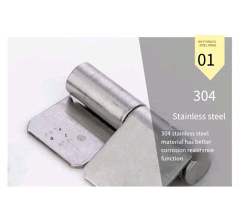 1pair/2pcs 304 Stainless Steel Wing Hinges Door Hinges Cylindrical ...