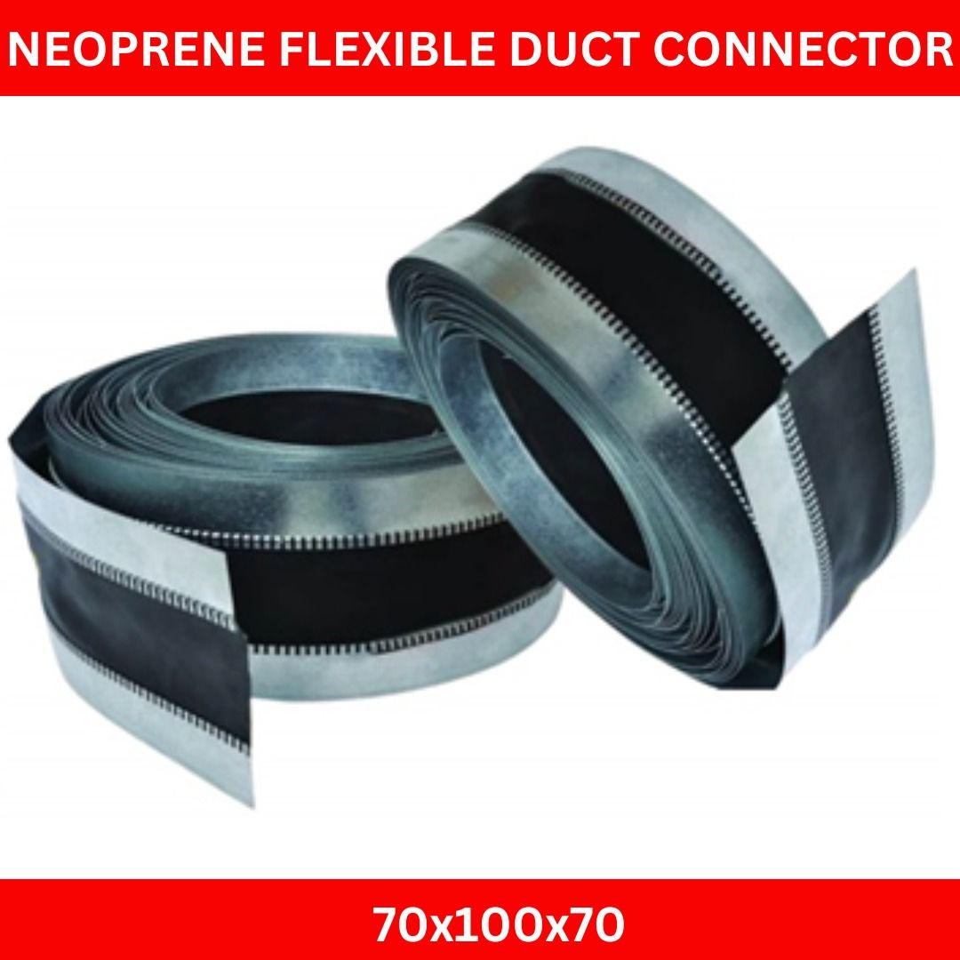 Duct Connectors Neoprene Silicon PVC Canvas HVAC Ventilations Exhaust ...