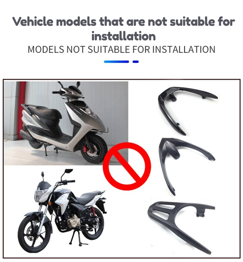 Motorcycle Top Box Motorcycle Box Anti Scratch Series With Base Plate ...