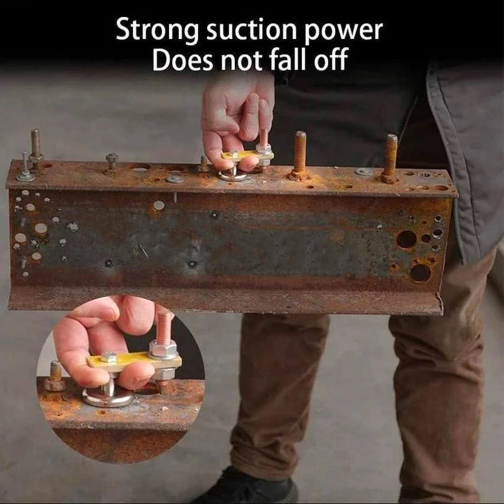 Welding Machine Magnetic Grounding wire Fixed Clamp Magnetic Welding ...