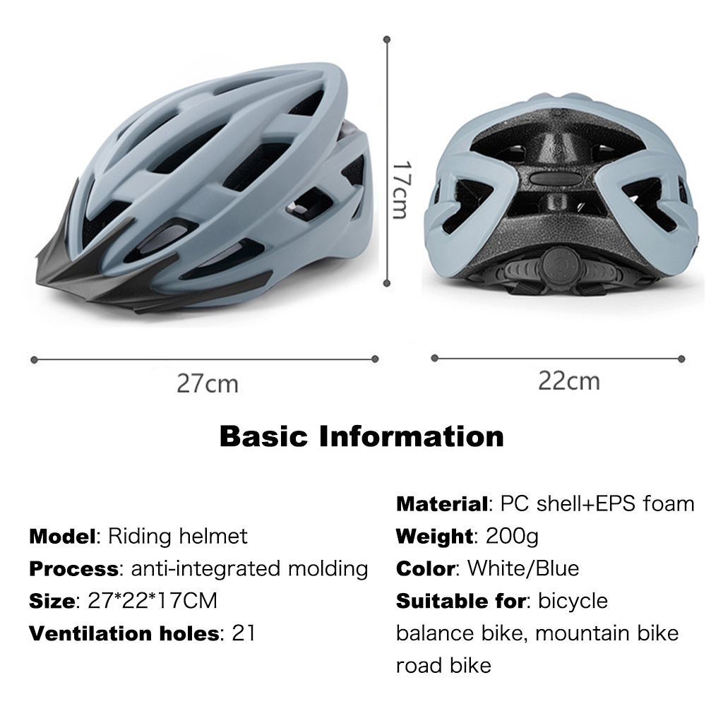 Bicycle Helmet Mountain Road Bike Helmets Light Weight Ultralight ...