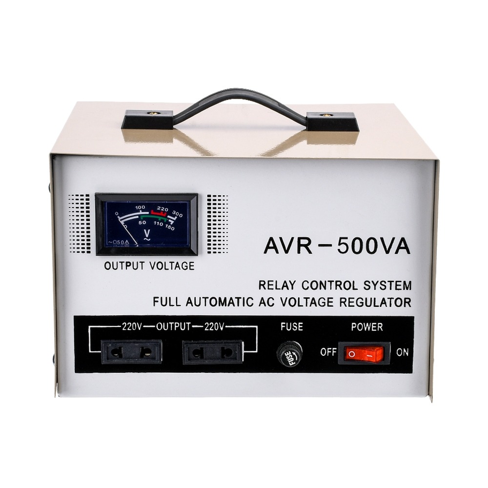 AVR Automatic Voltage Regulator 500/1500W SVR-1500VA Servo Type AVR ...