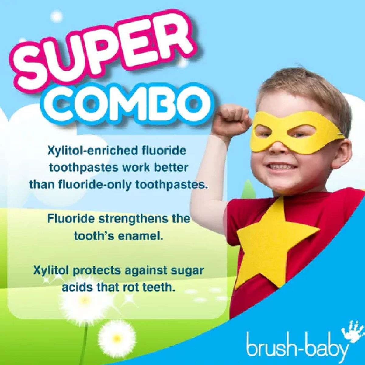 brush-baby Tutti Fruiti 12ml, 0-3yrs ( Baby & Toddler Toothpaste with ...