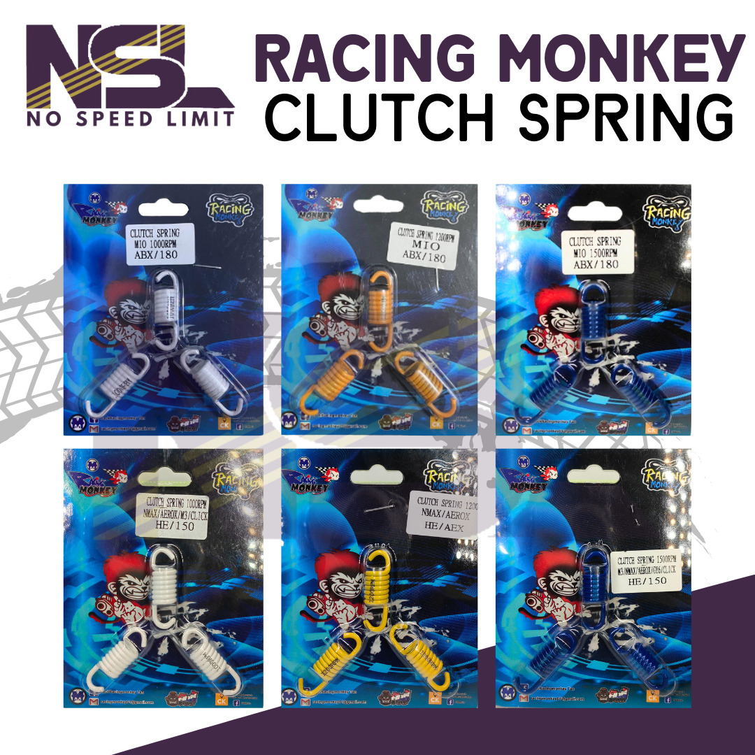 Racing Monkey Clutch Spring M3/Mioi125/Click/Mio Sporty/BeatFI/Carb ...