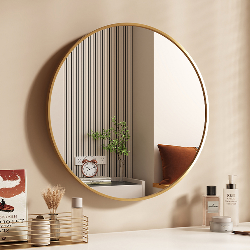 Bathroom Mirror For Makeup Banyo Salamin Round Mirror Round Decorative ...