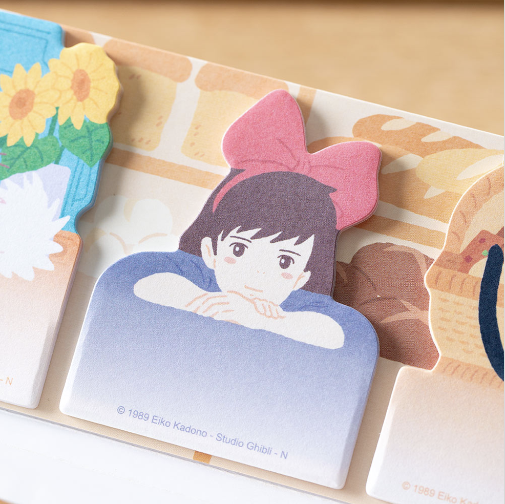 Studio Ghibli die cut sticky notes set My Neighbor Totoro Spirited Away ...