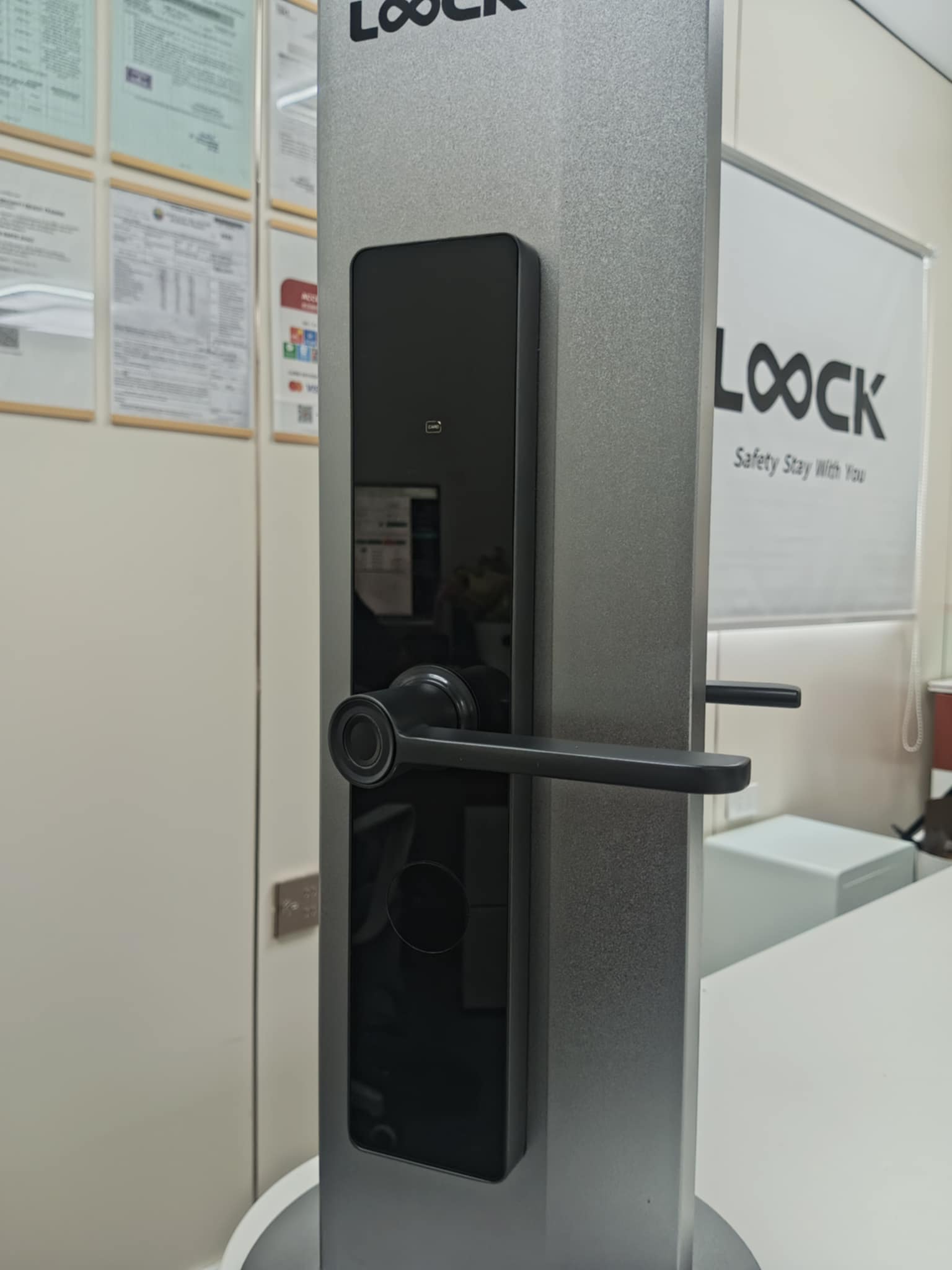 LOOCK A04 Uprgraded Smart Door Lock Fingerprint Biometric Digital Door ...