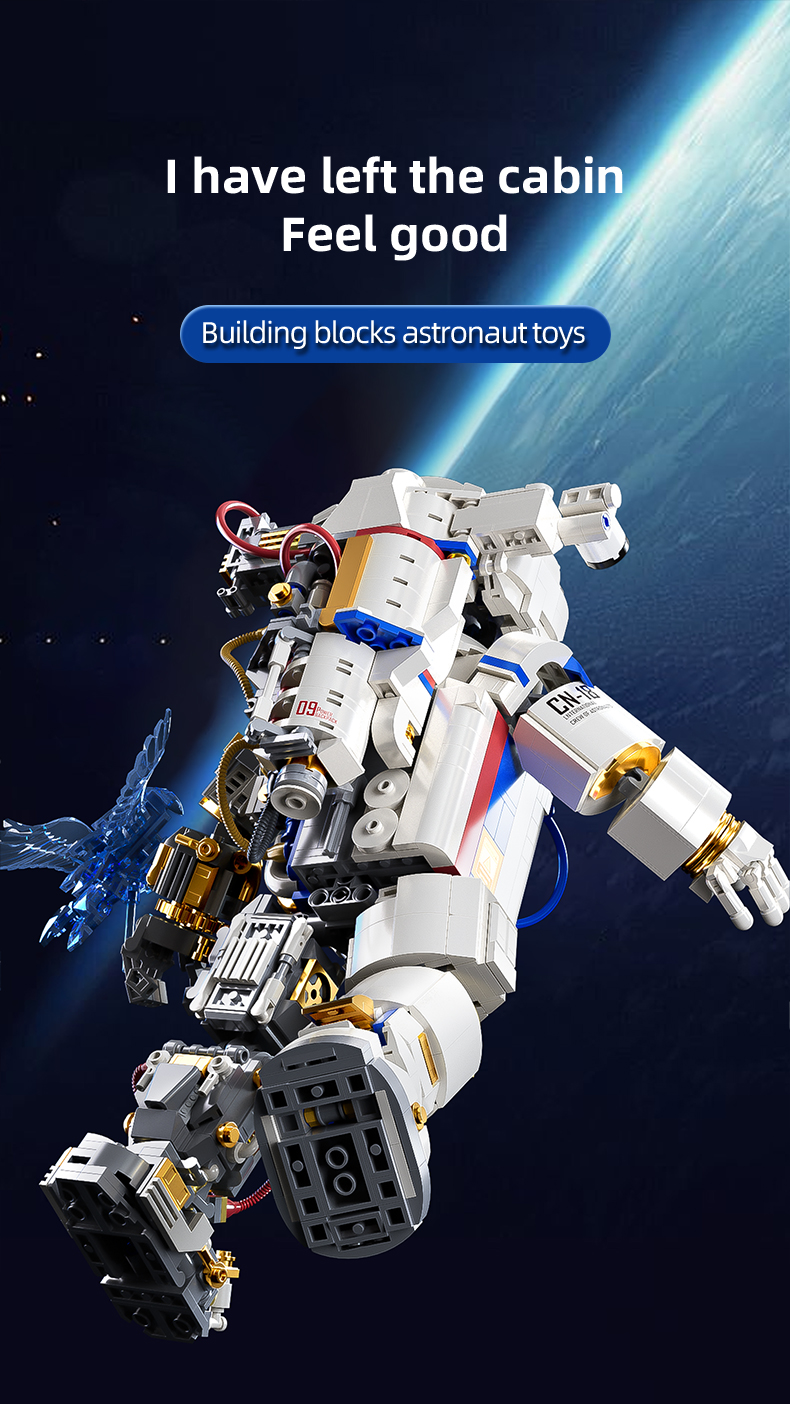 Blocks Toys Large Space Shuttle Rocket with Building Blocks Educational ...