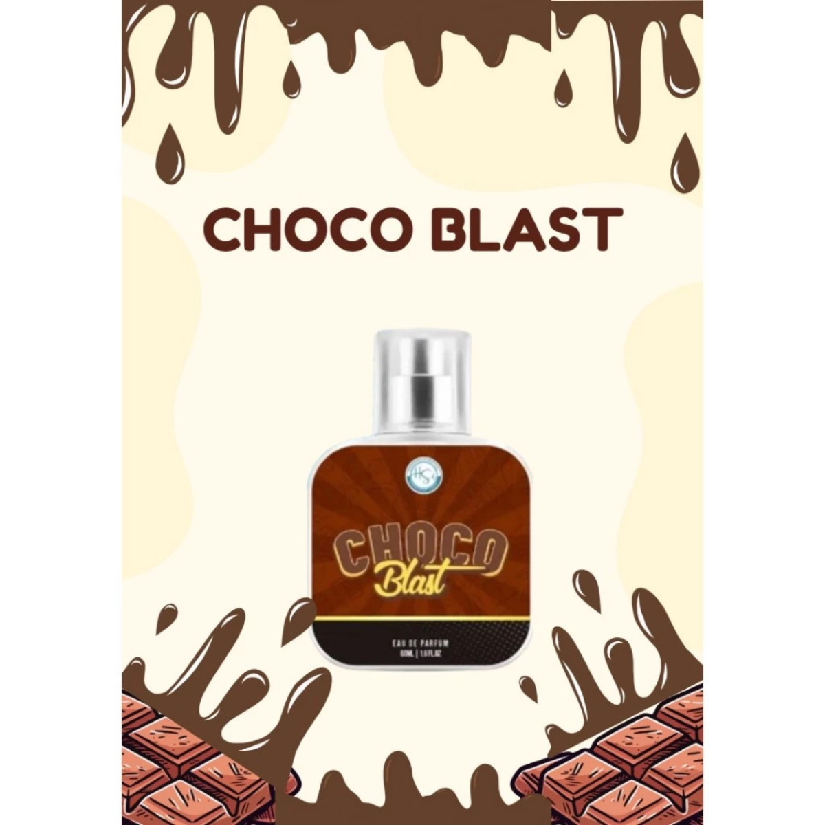 1 pc 60ml Choco Blast Perfume Signature Choco Blast Perfume Men Choco ...