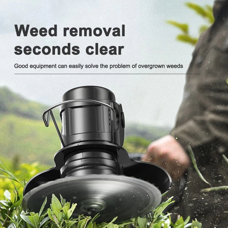 【24H Ship】Grass Cutter 388V Style Powerful Adjustable Cordless Electric ...