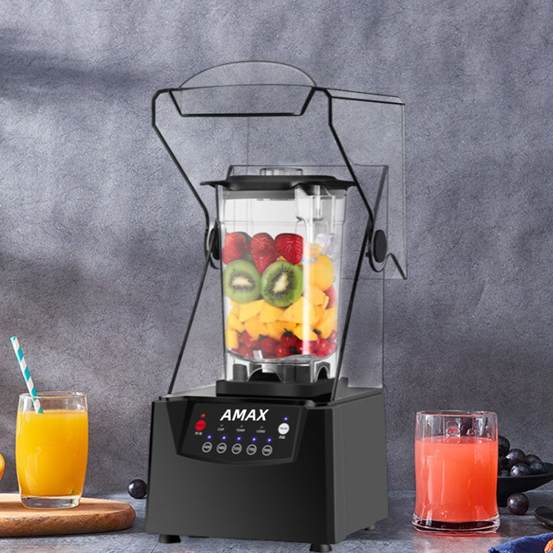AMAX Commercial ICE Blender T8 with Cover for Smoothie Shake ...
