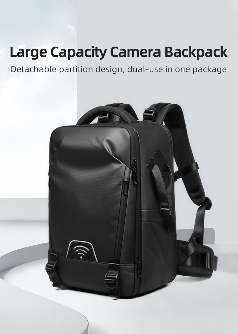 SEA CHOICE Large Capacity Bag Professional Camera Video Backpack for ...