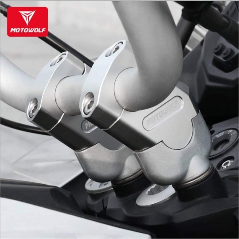 motowolf riser handlebar for honda adv 150/160 & bristol adx 28MM & for ...