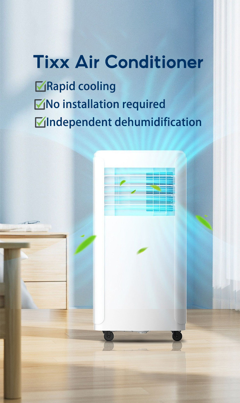 Tixx Portable Aircon With Inverter Mobile Air Conditioner Rapid Cooling ...