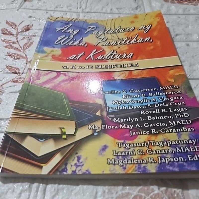 Ang Pagtuturo ng Wika Panitikan at Kultura By; Maed | Shopee Philippines