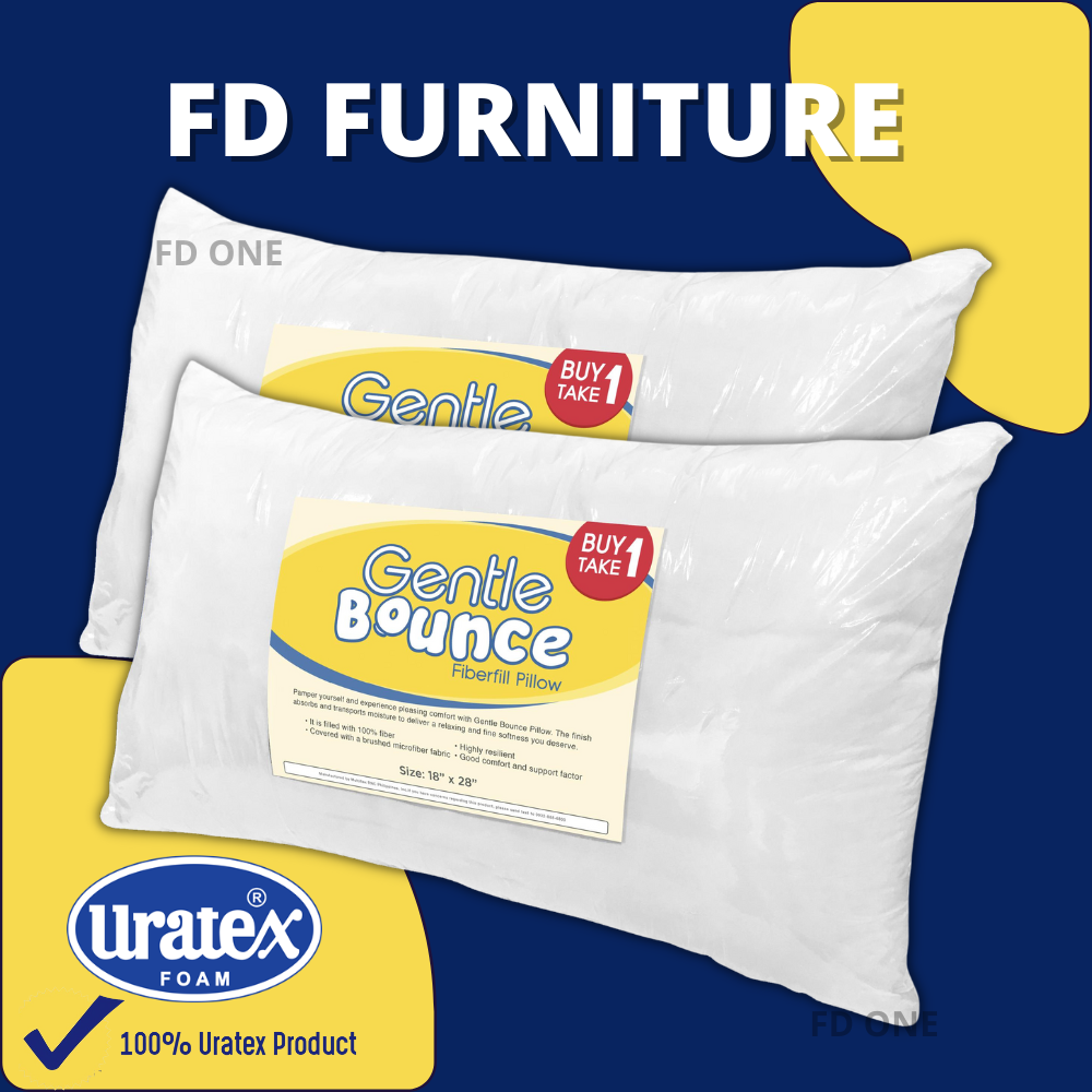 Original Uratex Gentle Bounce Pillow (Buy 1 Take 1) | Shopee Philippines