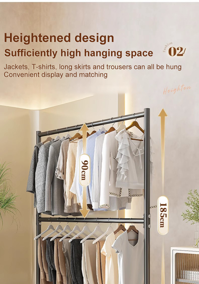 Double Layer Clothes Rack Sampayan Stainless Drying Rack Indoor Outdoor ...