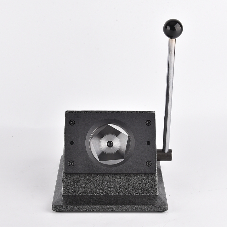 MC&HOME 58mm Circle Die Cutter Machine for Button Pin Badge Making ...
