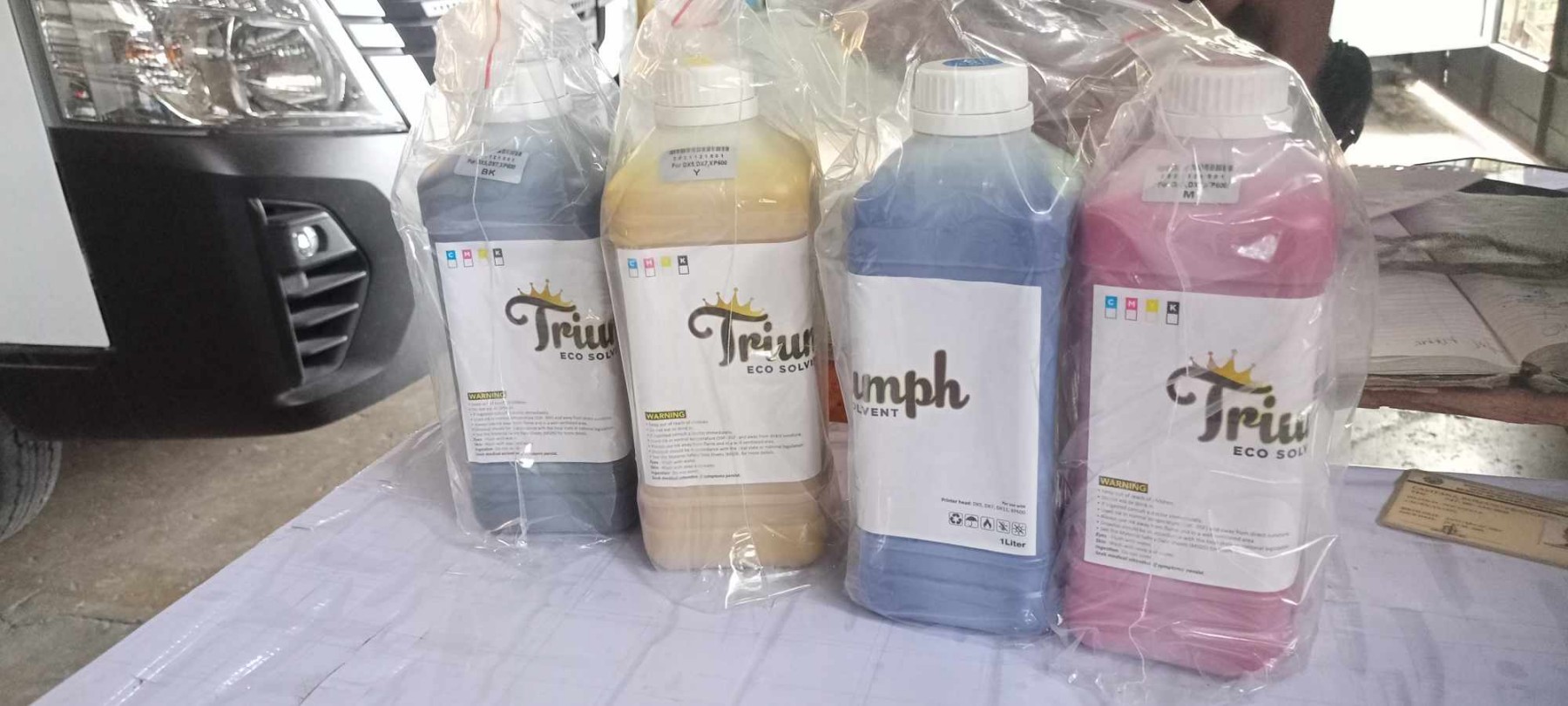 ADS Triumph Eco Solvent Ink CMYK 1LITER / ECO SOLVENT INK | Shopee ...
