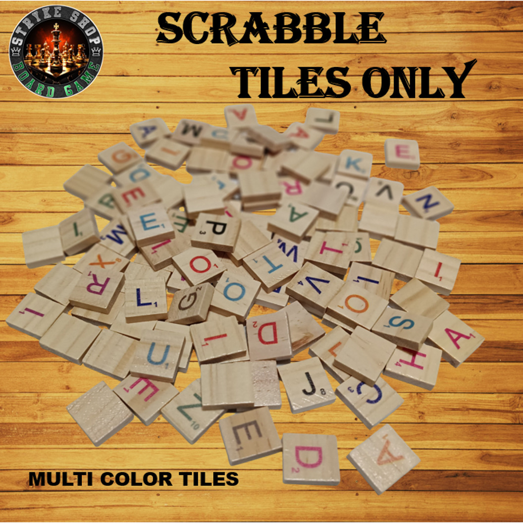 Stryke Shop High Quality Wooden Foldable Scrabble Boardgames with ...