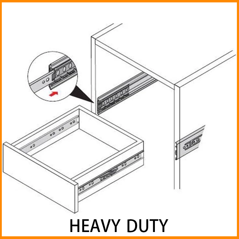 Heavy Duty Drawer Guide Heavy Duty Drawer Slide (Fast delivery ...