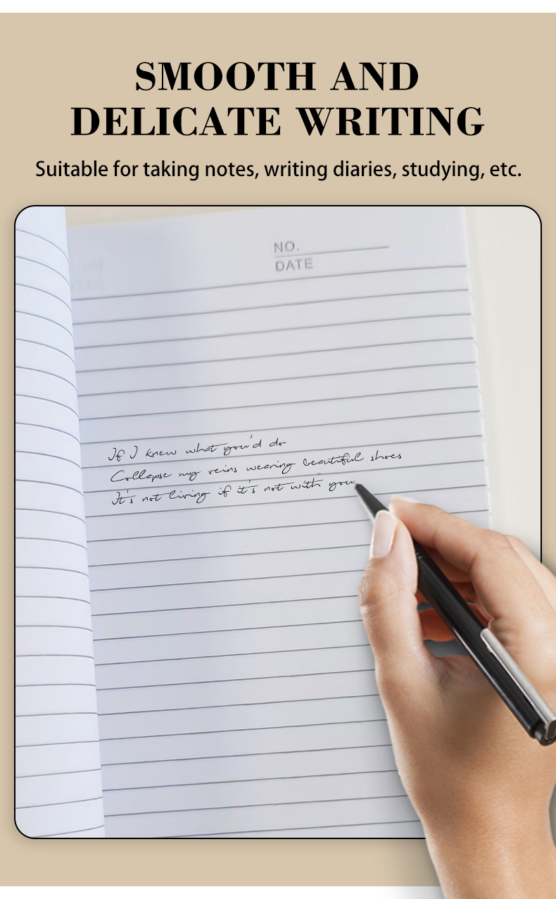 Fanvin A5 Yarn Composition Notebook 80 Leaves and 10 Colors School ...