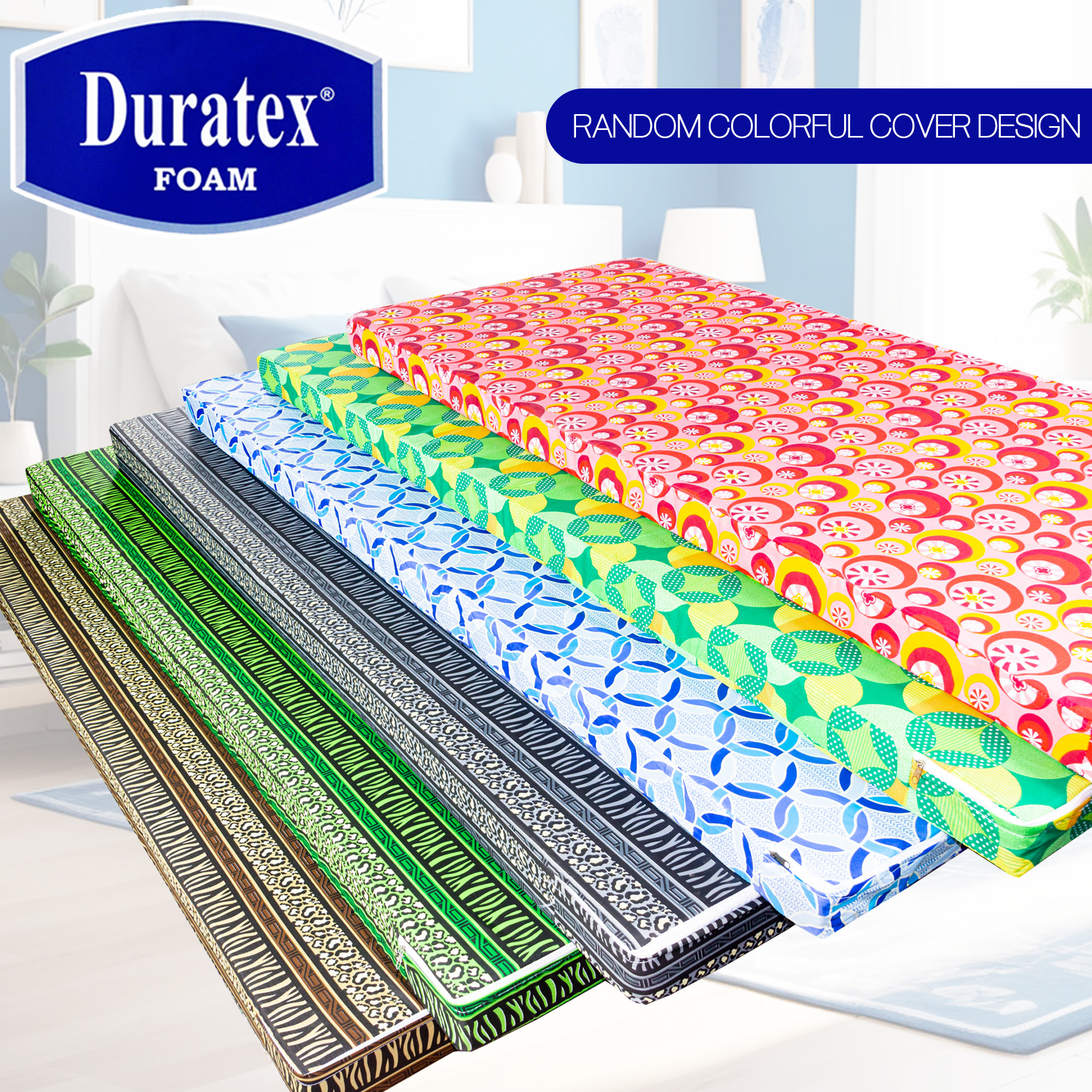 Duratex Foam Straight Bed Mattress 2/4 Inches | Shopee Philippines