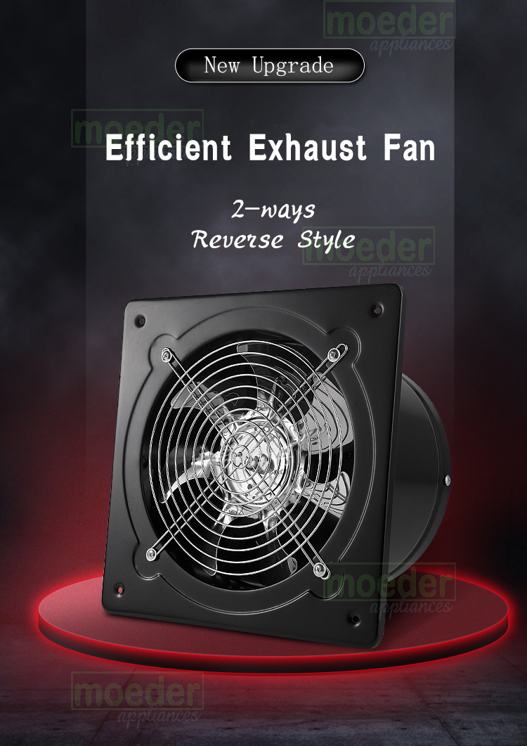 Two Directions exhaust fan Reverse ventilating fan 6/8/10/12 inch all ...