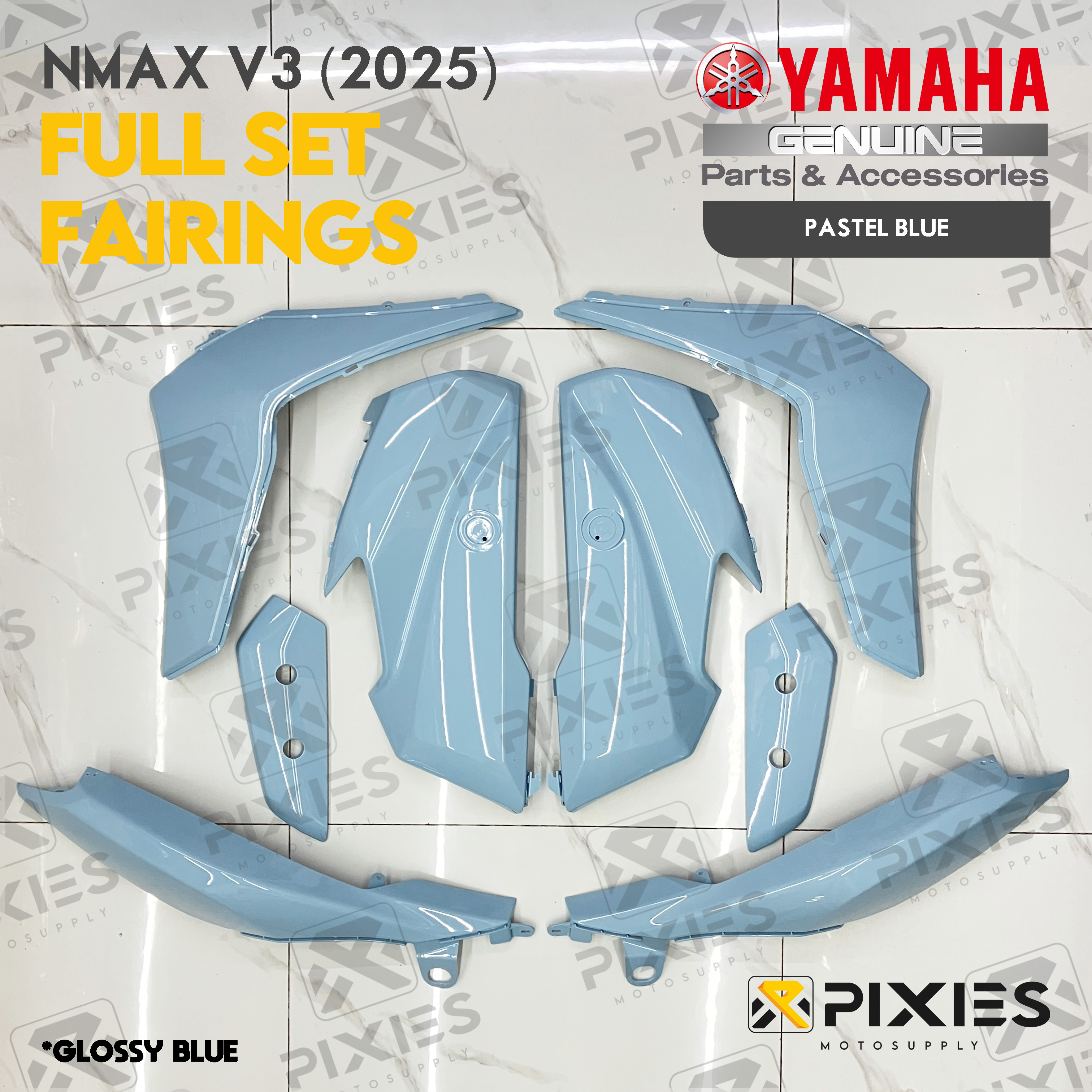 YAMAHA NMAX NEO TURBO TECHMAX NMAX 2025 FLAIRINGS KAHA FAIRINGS ...