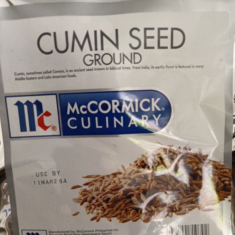 McCormick CUMIN SEED GROUND 1kg | Shopee Philippines