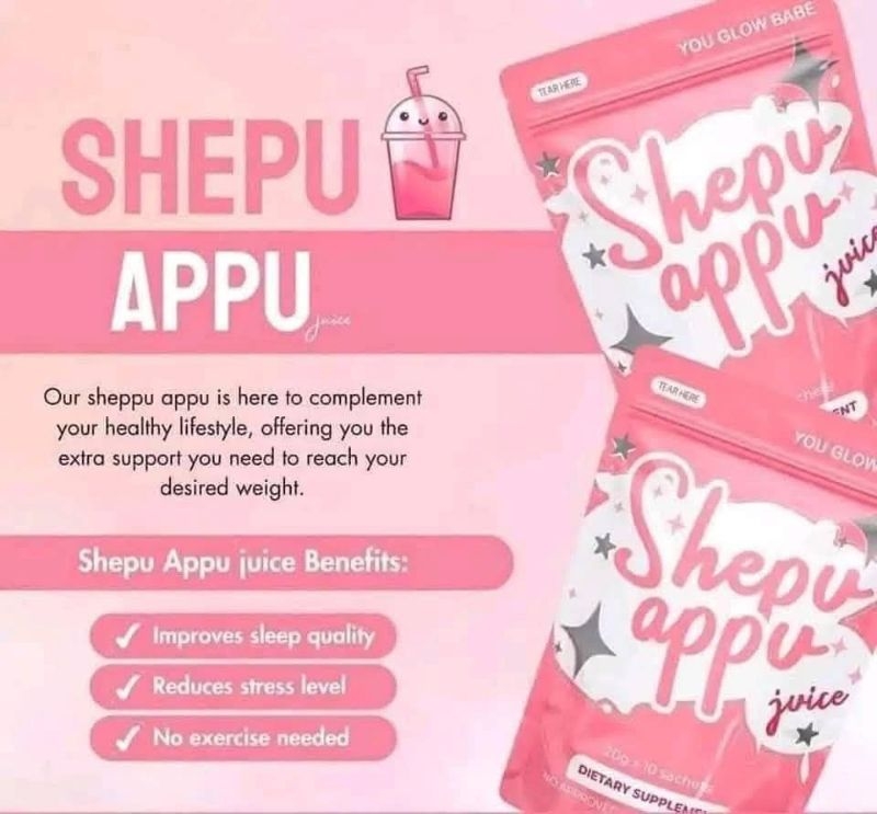 You Glow Babe Sheppu Appu Juice - Berry Beverage Supplement | Shopee ...